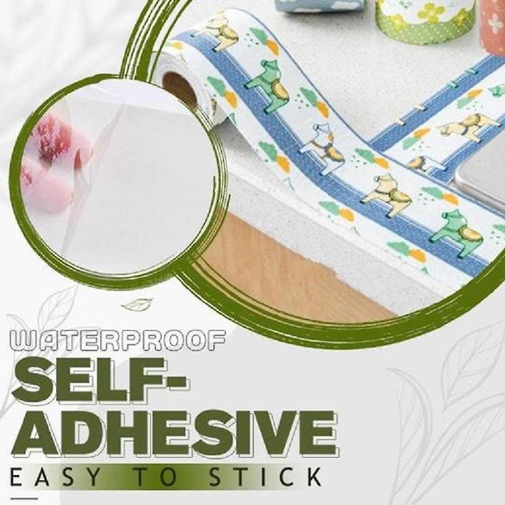 Waterproof Caulk Tape Window Glass Water Absorber Self-Adhesive Sink ...