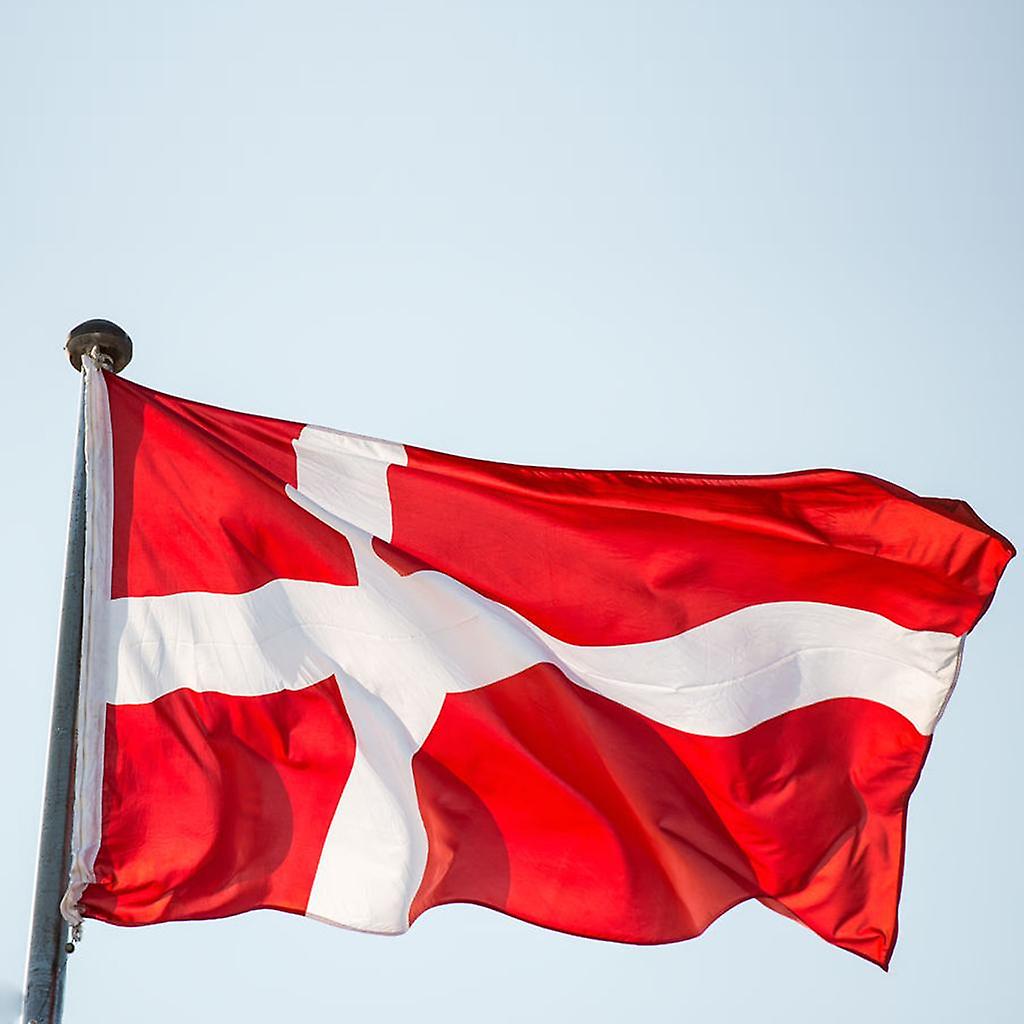 Country Large Flag National Banner Festival Decor Red White Denmark ...