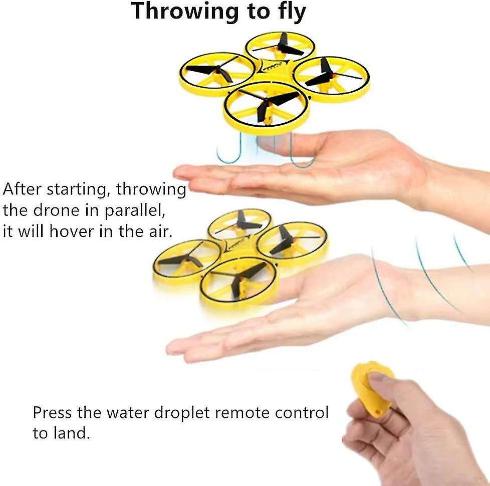 Gesture Control Drone Hand-controlled Induction Smart Aircraft Gravity ...