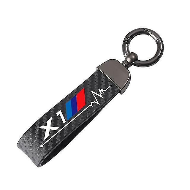 For Bmw X1 X2 X3 X4 X5 X6 X7 Lanyard For Keys Carbon Fiber Car Key Ring ...