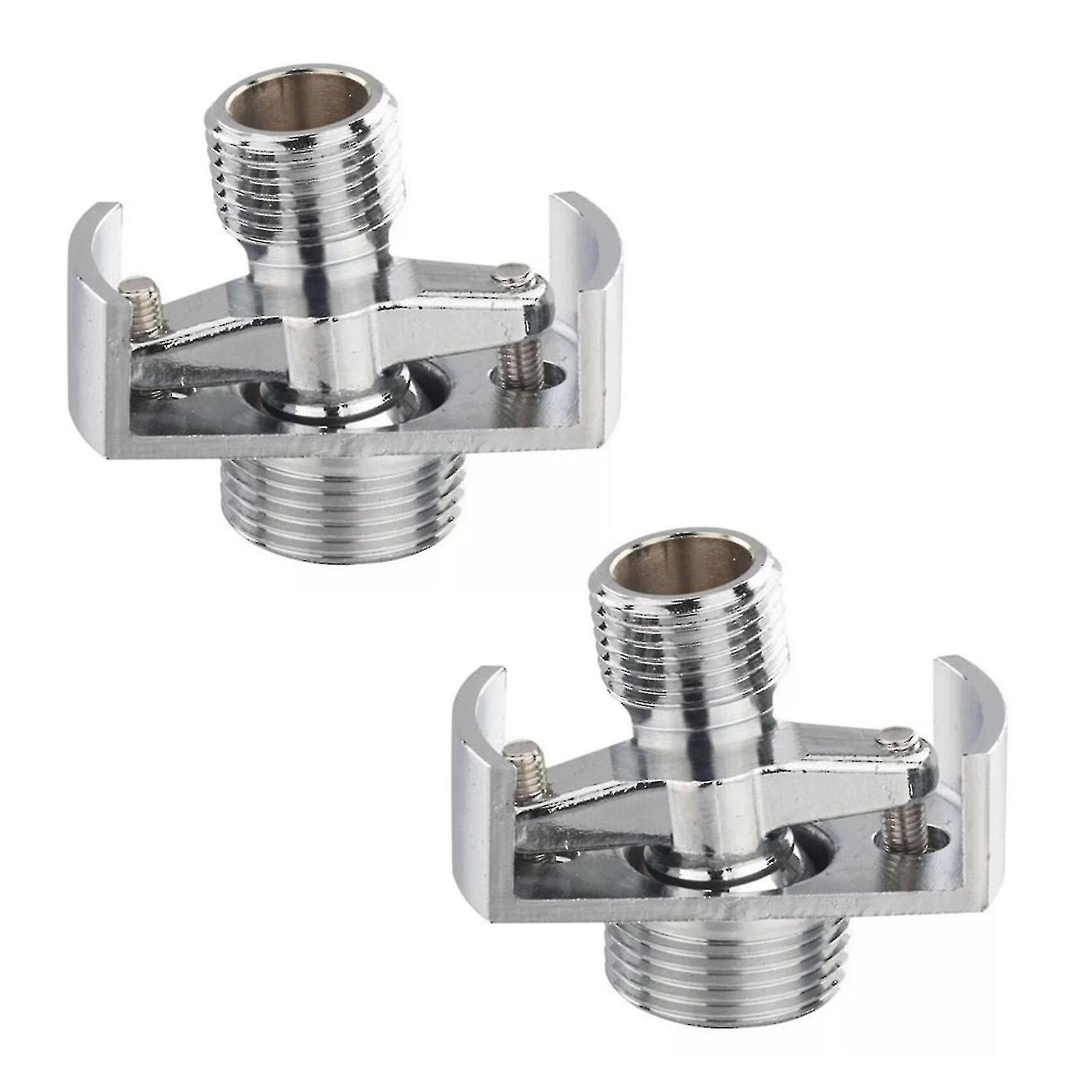 2x Adjusting The Angle Of Intake Pipe Copper Shower Head Angled Curved ...