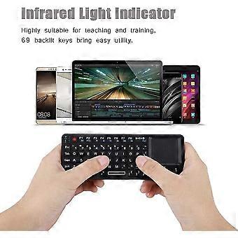 2.4ghz Wireless Touchpad Keyboard, Super Thin&lightweight Rechargeable ...