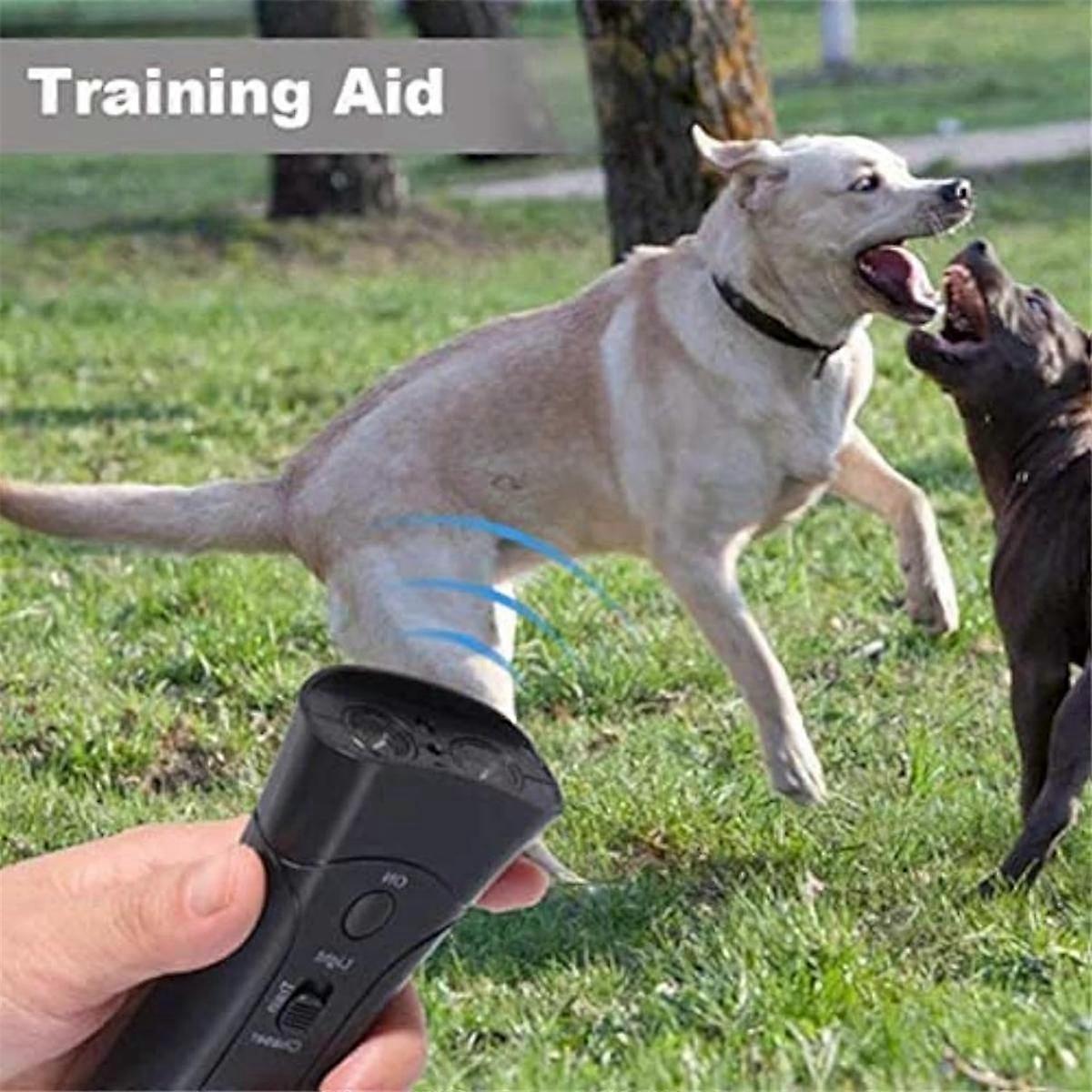 Double-Headed Ultrasonic Dog Whistle and Bark Control Device ...