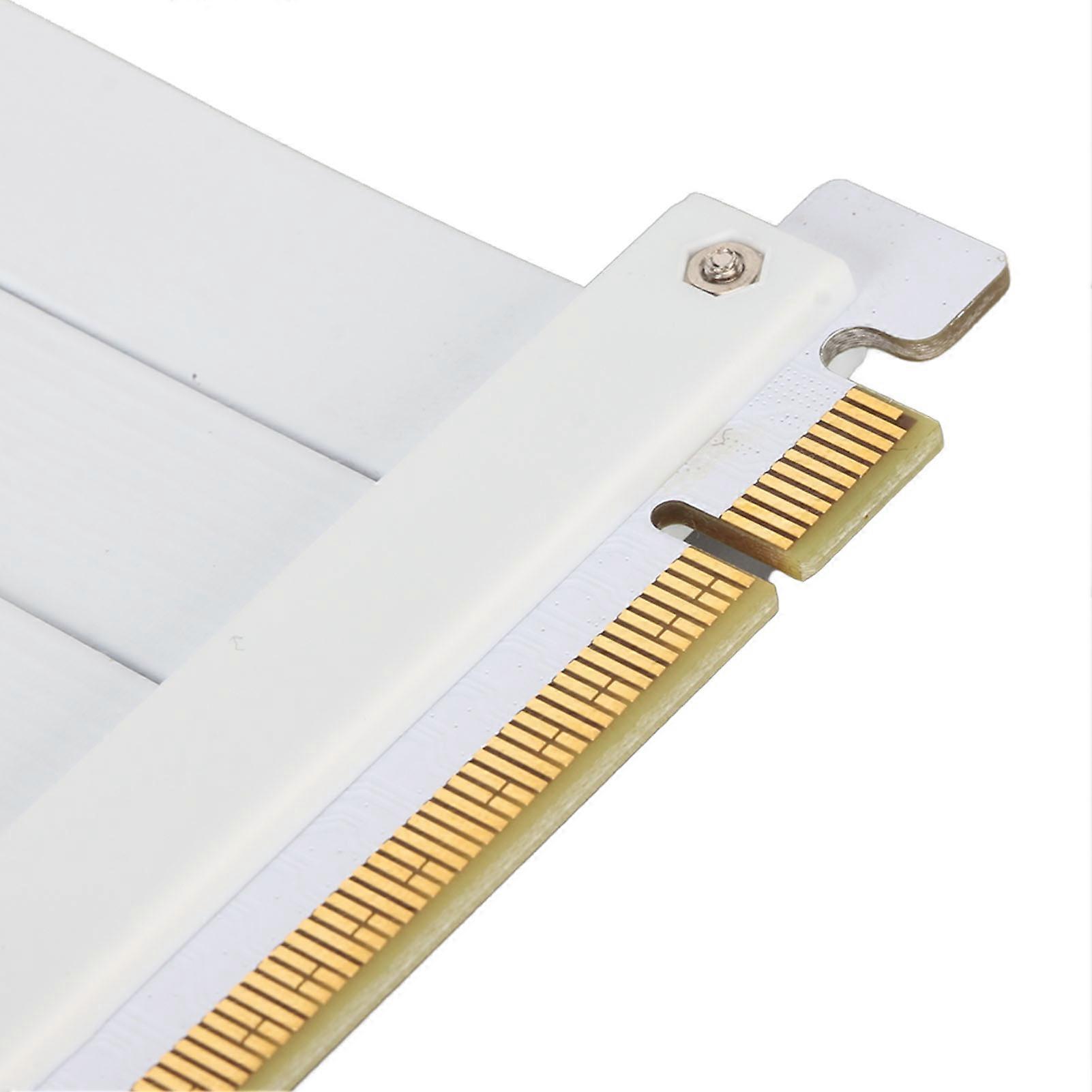 PCIE 4.0 X16 Riser Cable High Speed Flexible Extender Card Extension ...