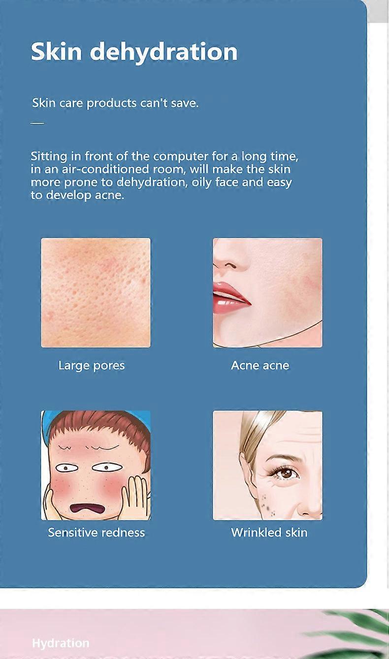 Mini Nano Mister Sprayer Cooler Facial Steamer USB Rechargeable Mini ...