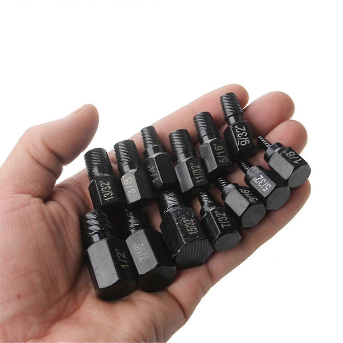 13pcs Screw Extractor Kit Damaged Screw Remover Set Easy Out Drill Bits ...