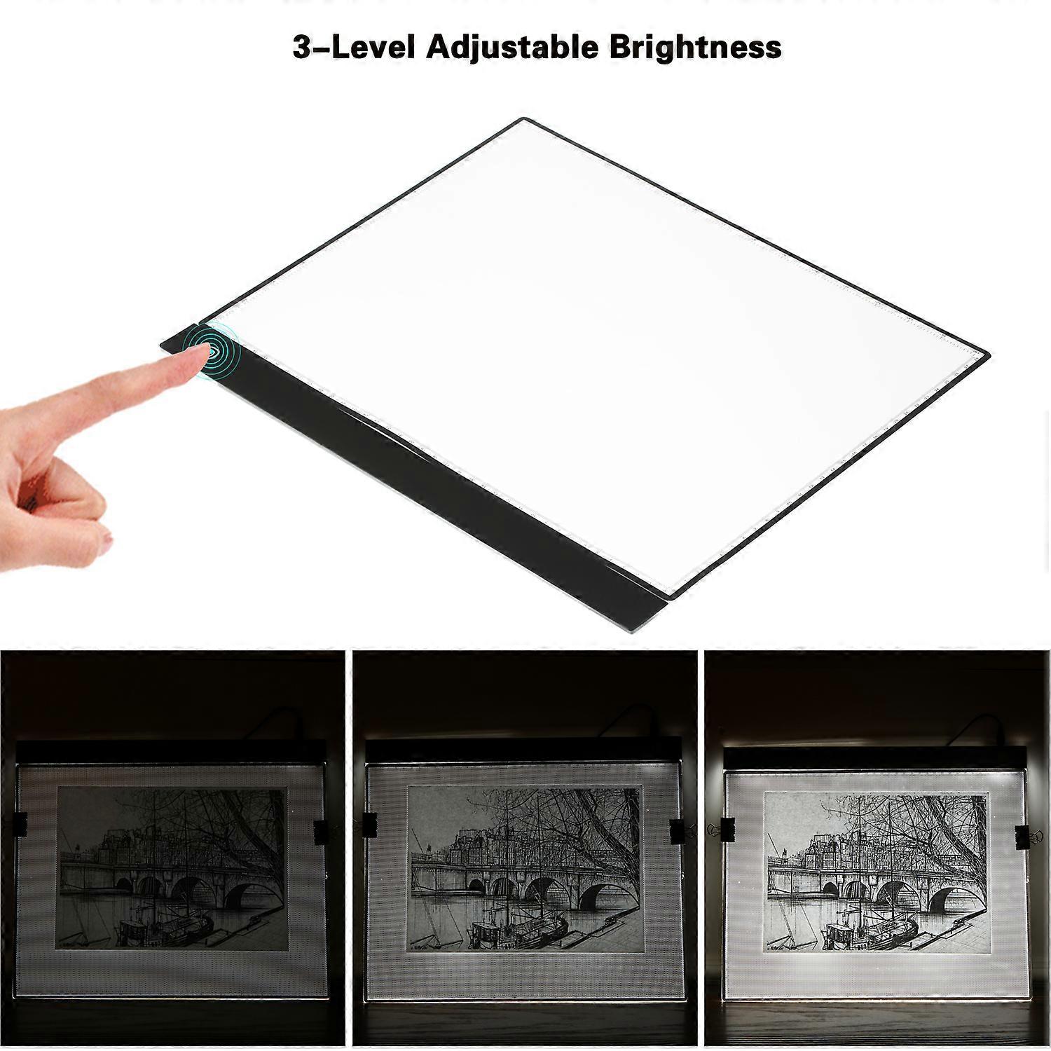 A3 LED Tracing Light Box Pad Graphic Tablet 4mm Ultra-Thin Drawing ...
