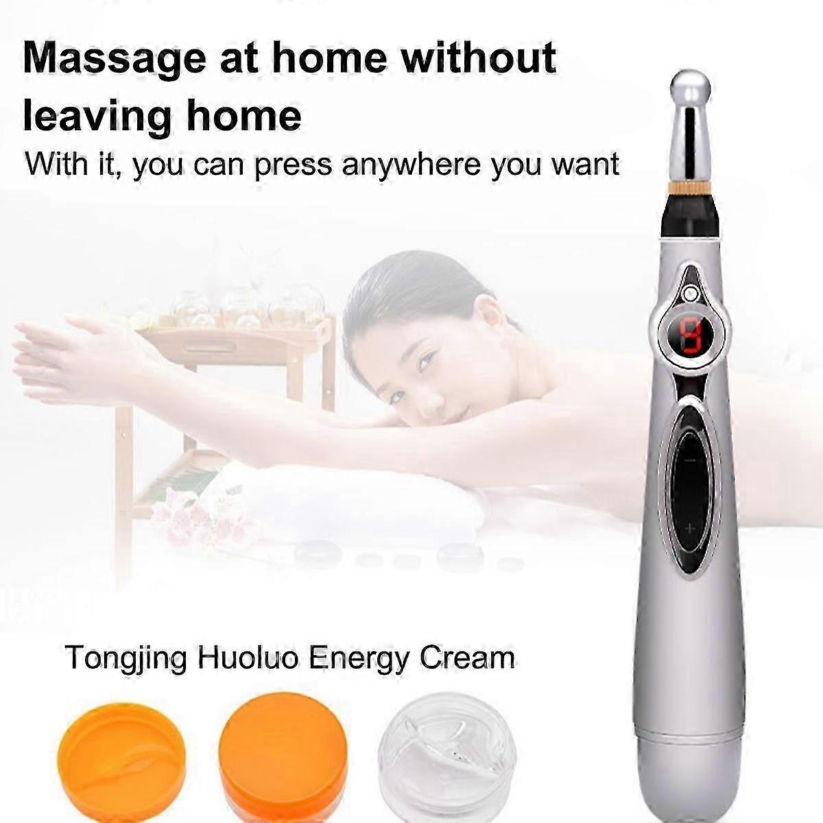 Electronic Acupuncture Pen Electric Meridians Therapy Heal Massage Pen ...