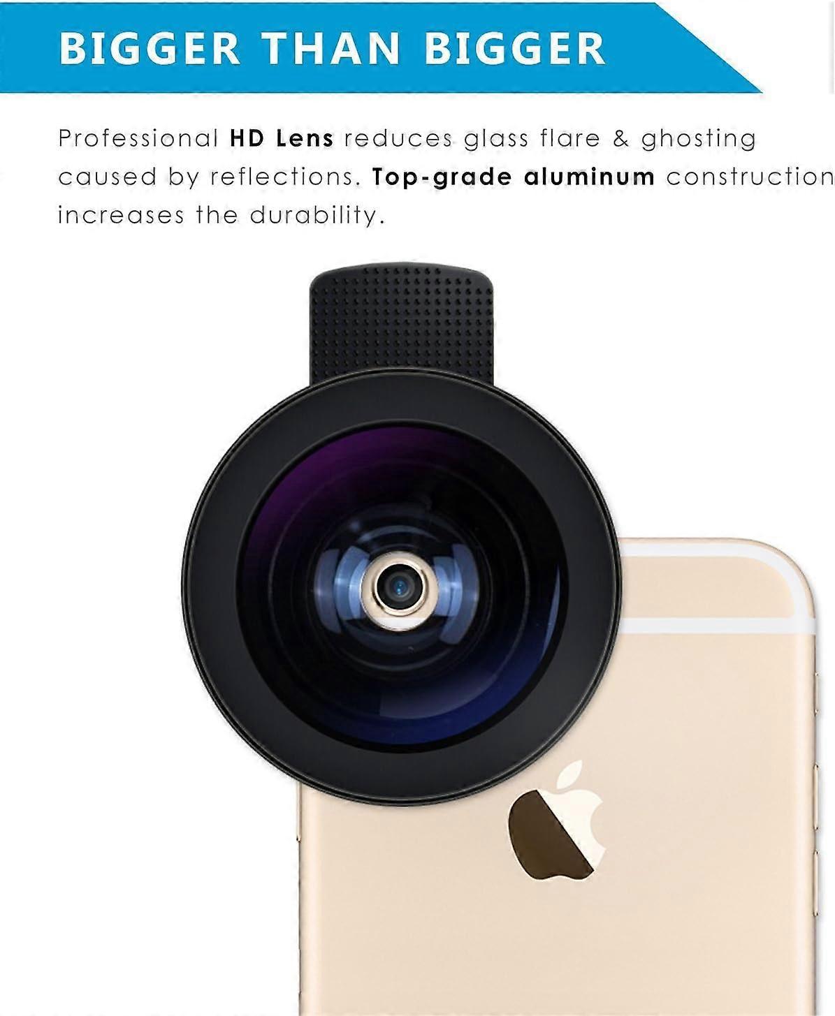 (Upgraded) Phone Camera Lens, 0.45X Super Wide Angle Lens, 12.5X Macro ...