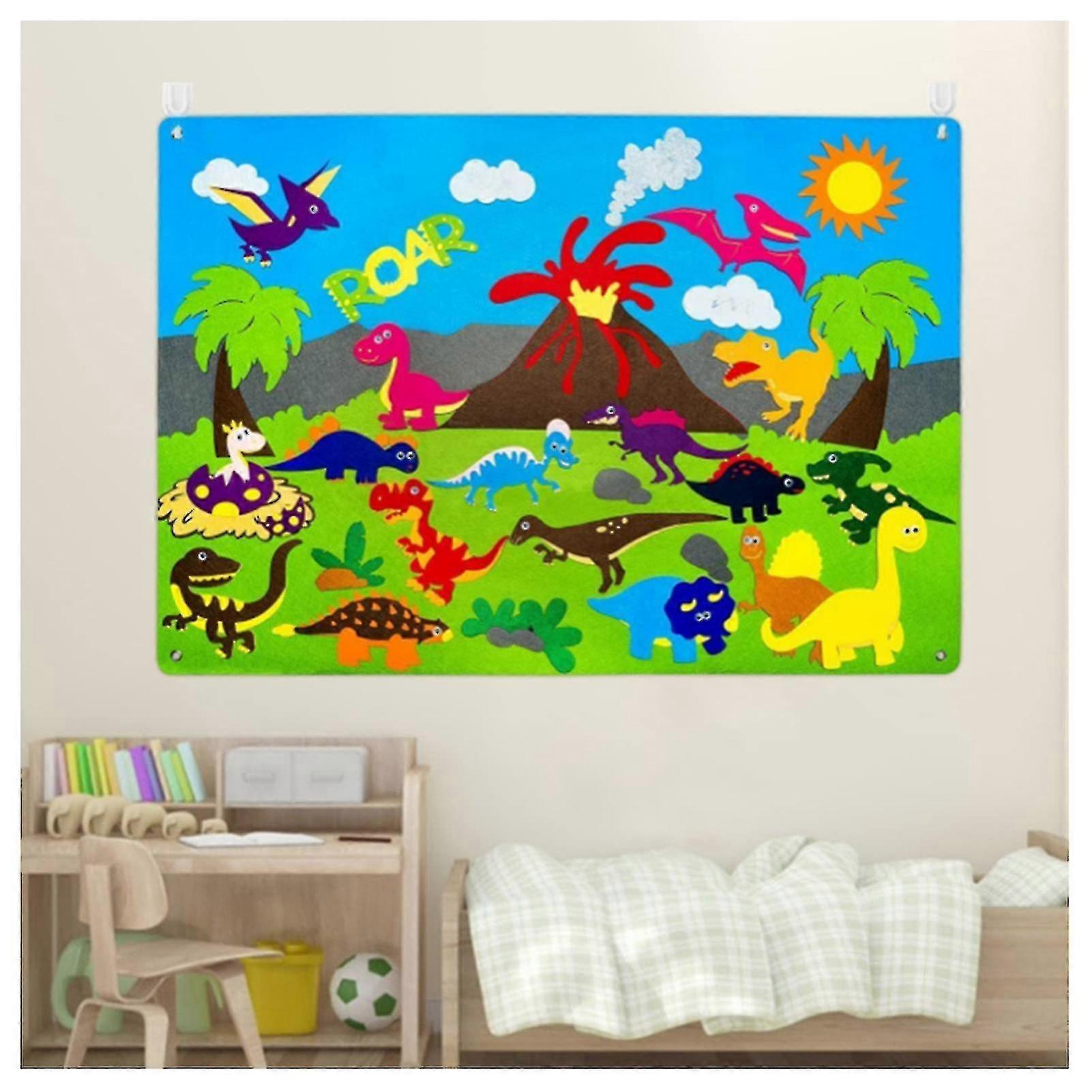 Flannel Felt-story-board Set For Toddlers Large Wall Hanging Activity ...