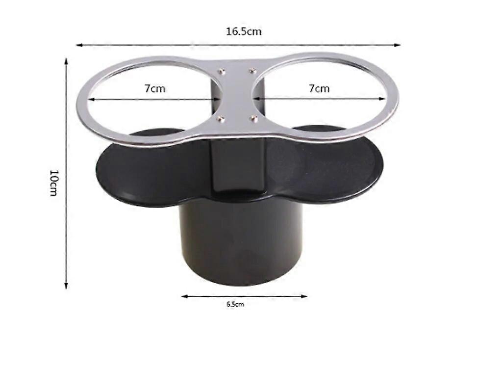 Double hole car accessories cup holder / beverage rack mounting for ...