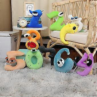 Number Lore Plush Toy Character Doll Kawaii Stuffed Animal Alphabet ...