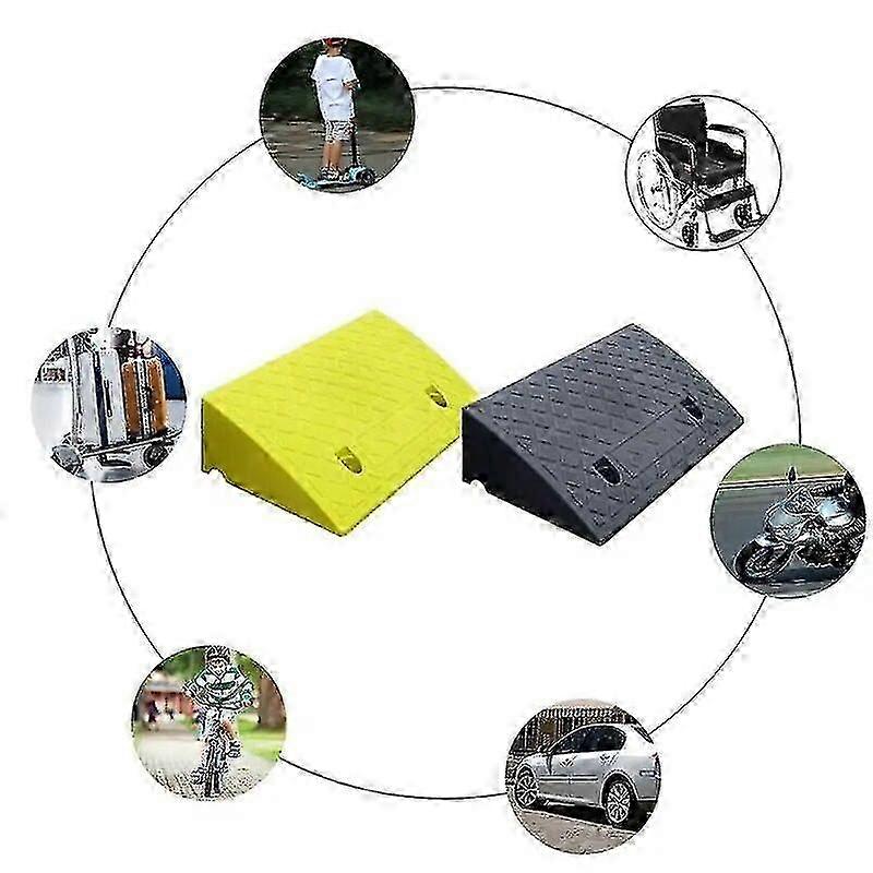 Driveway Ramps Loading Ramp Portable Cycle Wheelch Bike Scooter Duty ...