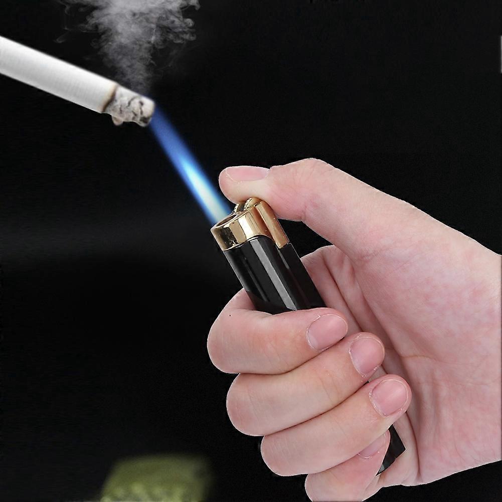 Flint Wheel Straight Lighter Isqueiro Torch Oil Gas Lighters Smoker ...