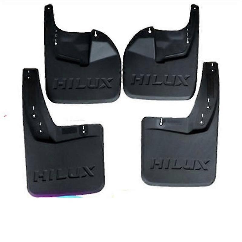 Car Mud Flaps Mud Guard For Toyota Hilux Revo 4wd 2015 2016 2017 2018 ...