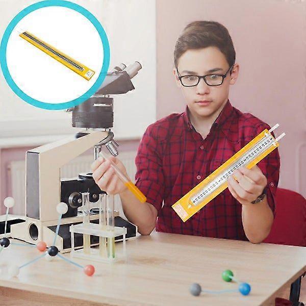 Easy Read U-Tube Manometer for Radon Mitigation System Monitoring, Wood ...