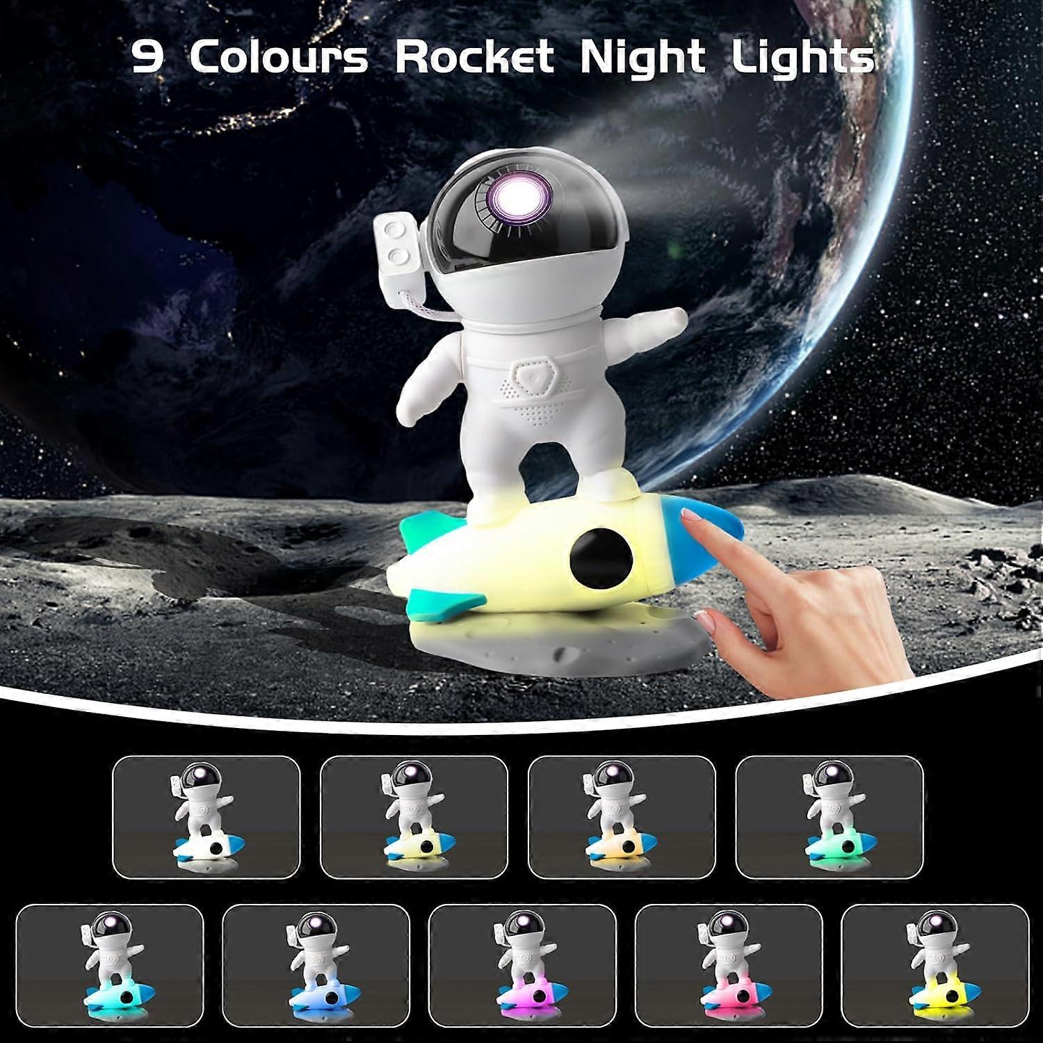Astronaut Galaxy Projector, 2-in-1 Star Projector Night Light ...