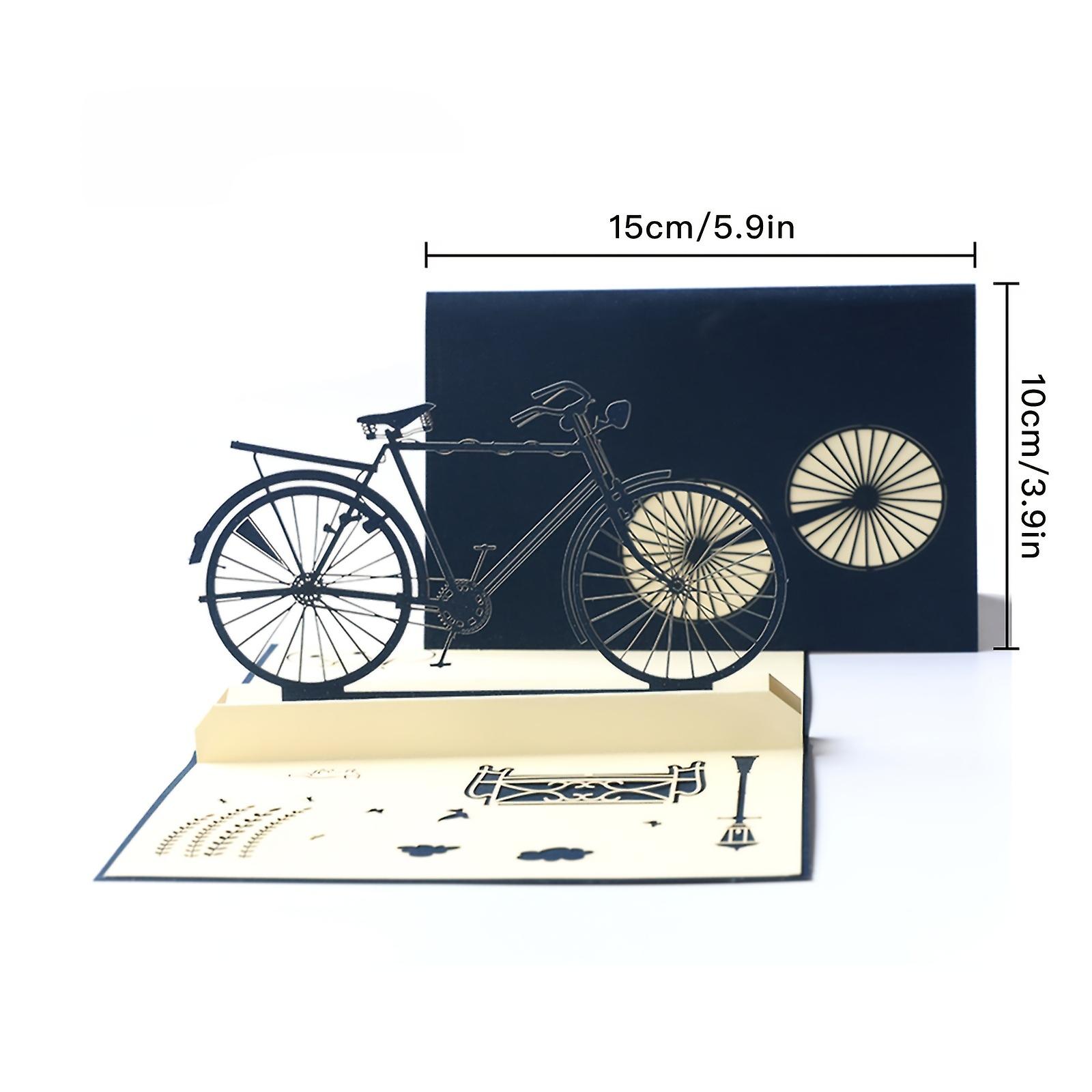 Surprise Your Sister With A Classy And Cute 3d Handmade Retro Bicycle ...