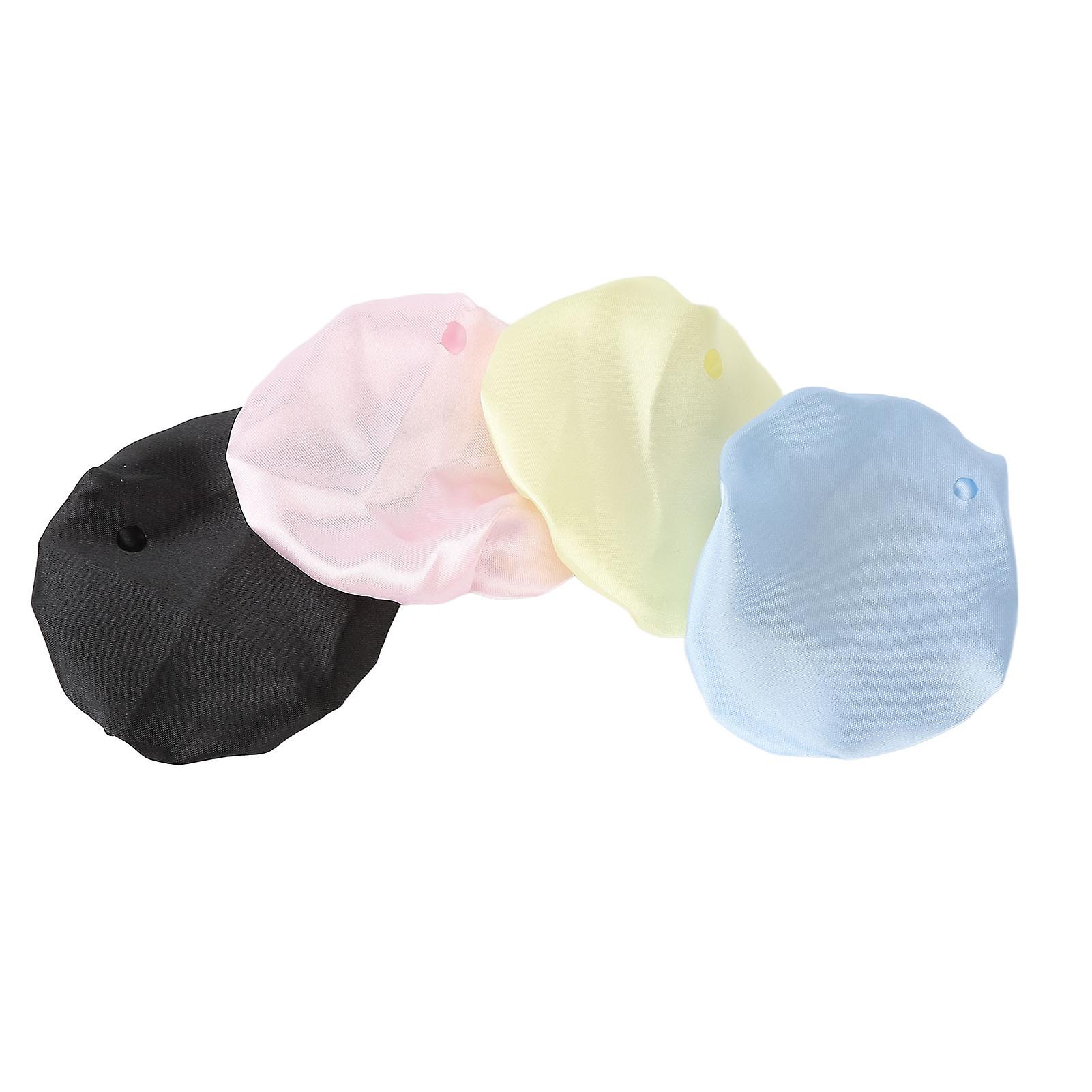 High Elasticity Drink Covers Set - 4pcs Black Pink Blue Yellow ...