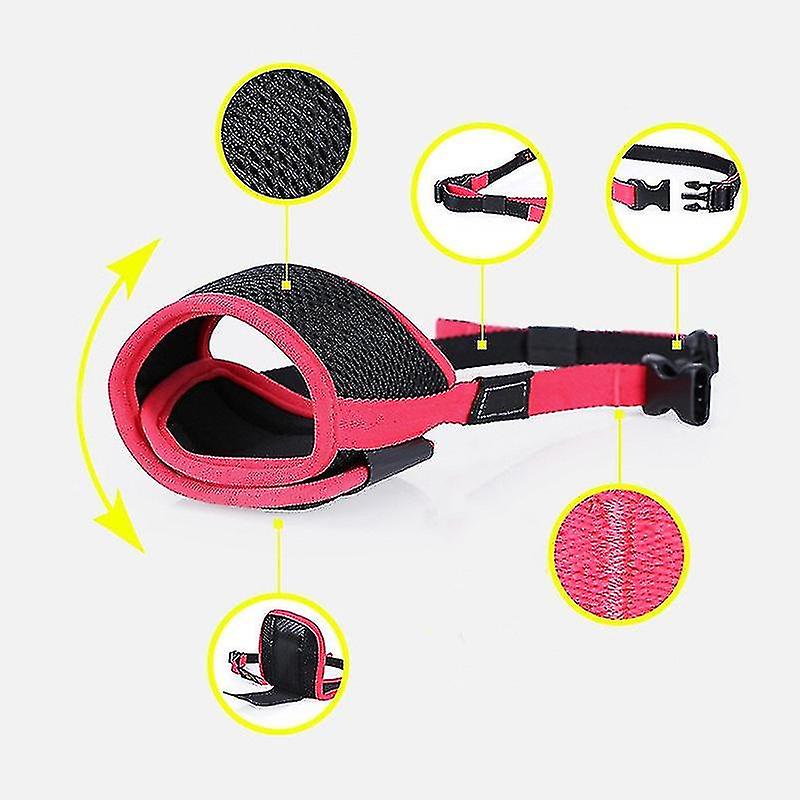 Pet Muzzle Dog Mask Anti-biting, Anti-eating Anti-barking Drinkable ...