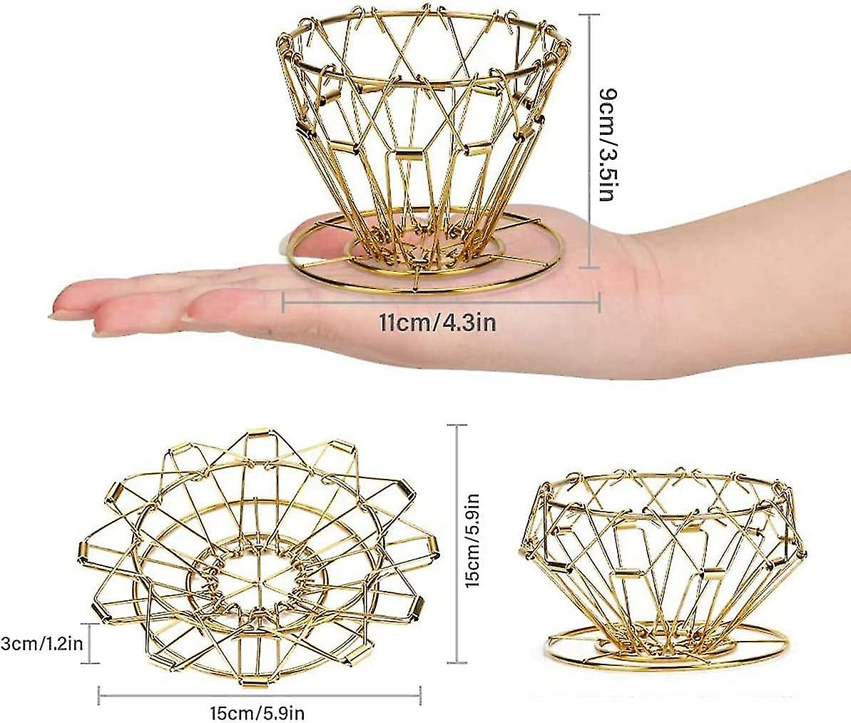Coffee Dripper Stand Basket,Outdoor Travel Folding Stainless Steel ...