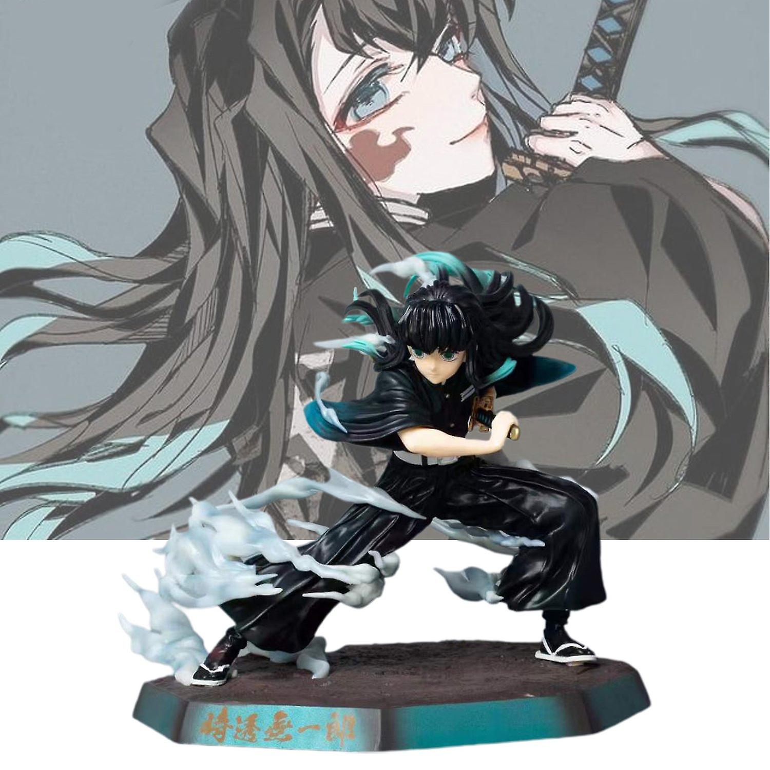 Anime Figure Realistic Collection PVC Demon Slayer Tokitou Muichirou ...