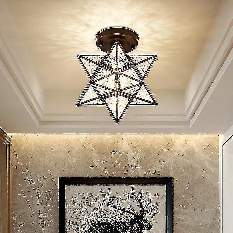 Ceiling Lamp Five-pointed Star Ceiling Light Hallway Aisle Balcony ...