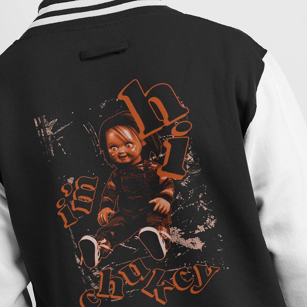 Chucky Im Chucky Hi Men's Varsity Jacket | Fruugo US