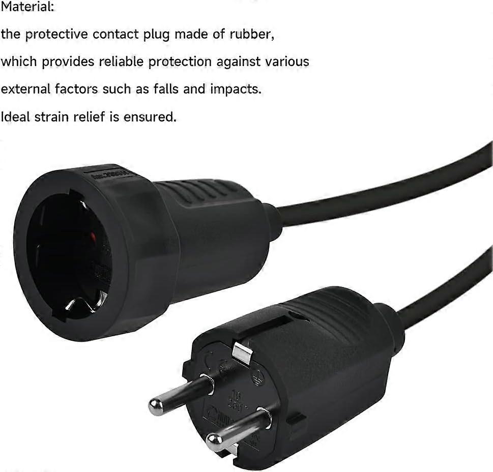 3 IP44 Male Plugs and 3 Female Sockets, 2-Pin 250V 16A IP44 Plug ...