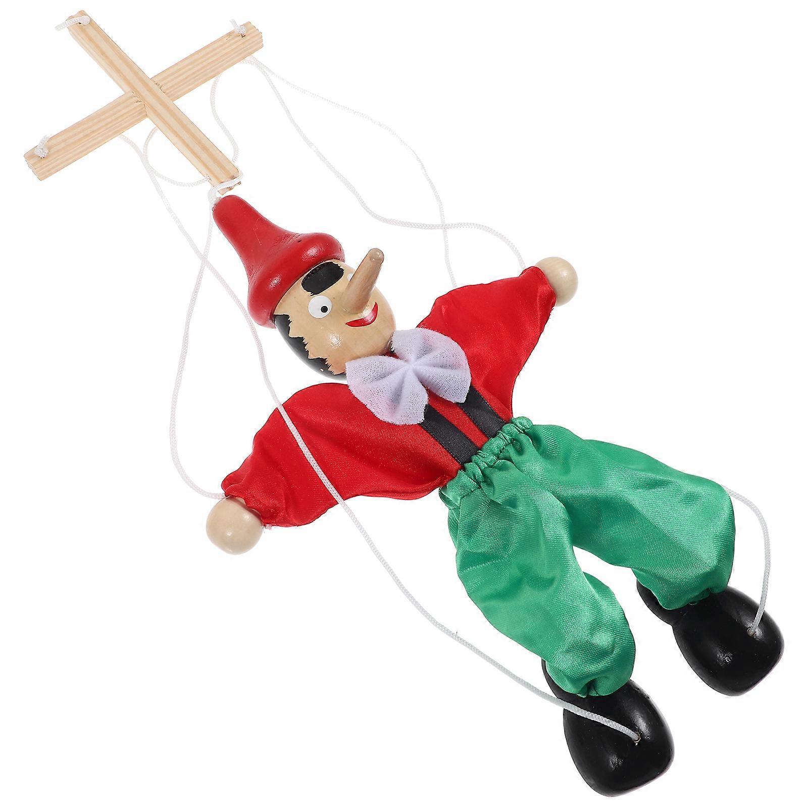 Marionette Puppet String Wood Marionette Puppet Show Toy Interactive ...
