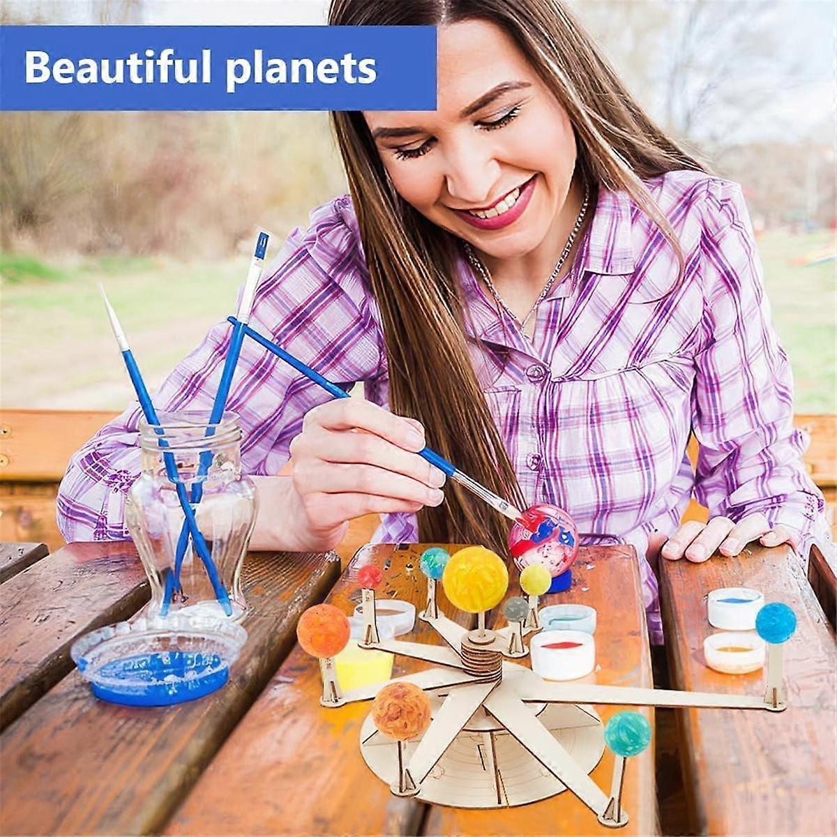 Solar System Model Foam Ball DIY Planet Model Kit Includes 11 ...
