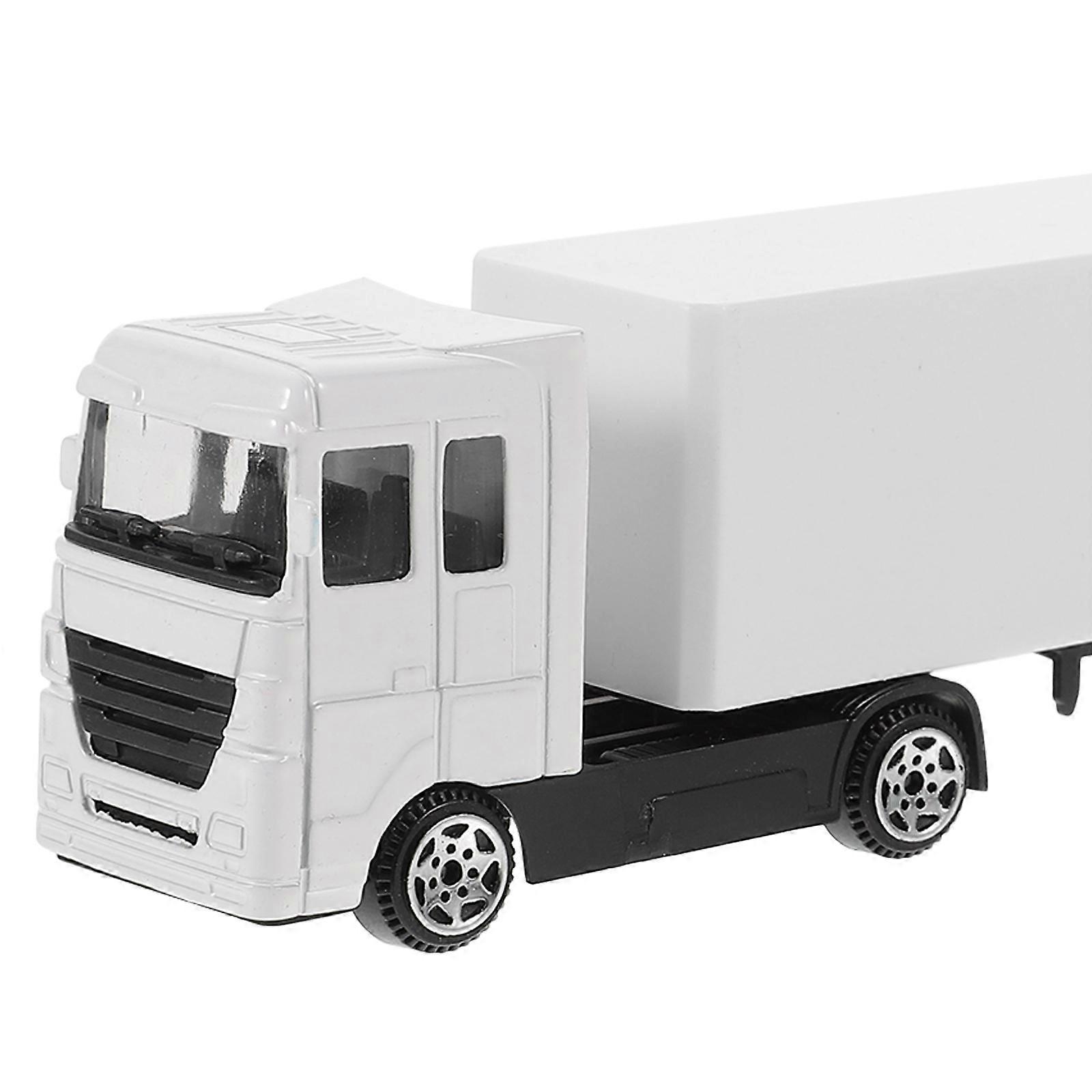 Container Truck Modell Lastbil Leksak Mini Container Truck Modell Mini ...