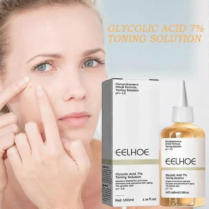 100ml/3.38fl.Oz Face Toner Glycolic Acid Toner 7% Facial Astringent For ...