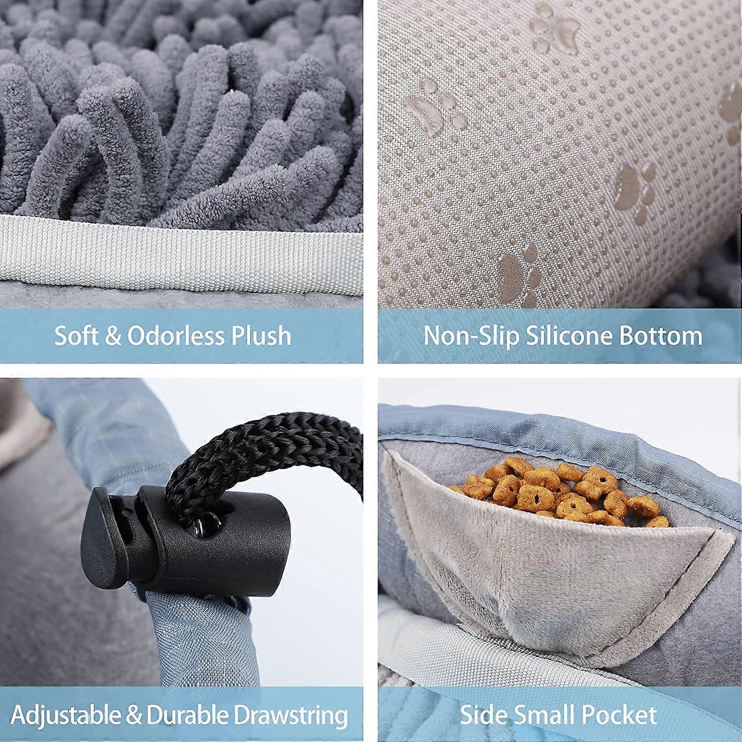 Dog Snuffle Mat Snuffle Mat, Dog Trainer Mat Portable Washable Dog ...