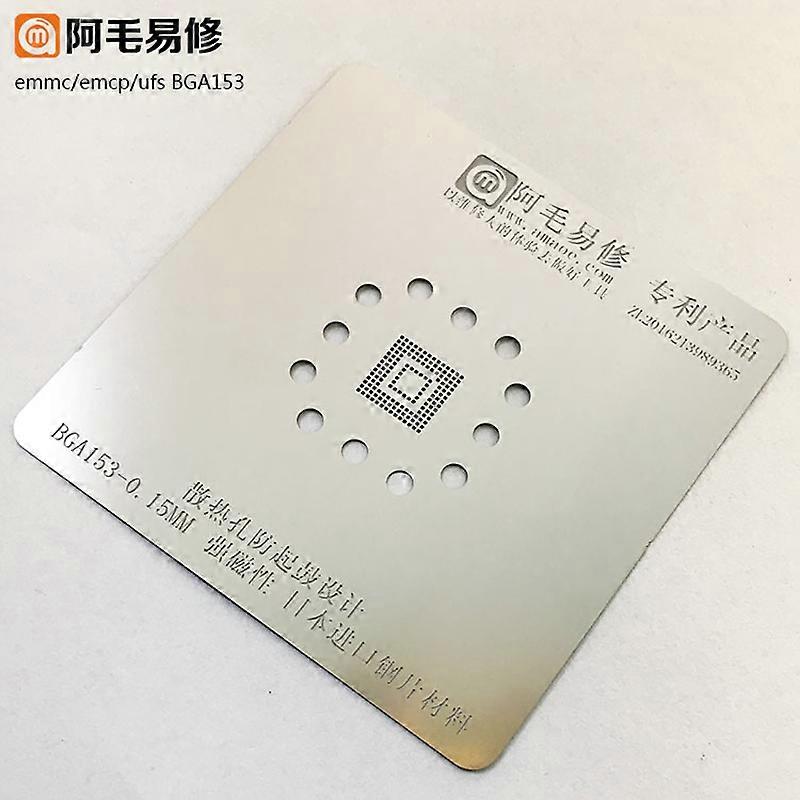 Amaoe EMMC EMCP UFS BGA BGA153 BGA162 BGA169 BGA186 BGA221 BGA254 015mm Reballing Jig Platformu ...