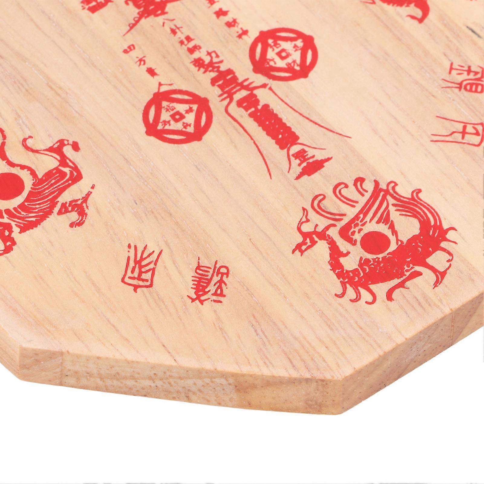 Bagua Mirror Wooden Concave Mirror Outdoor Door Pendant Bring Wealth ...