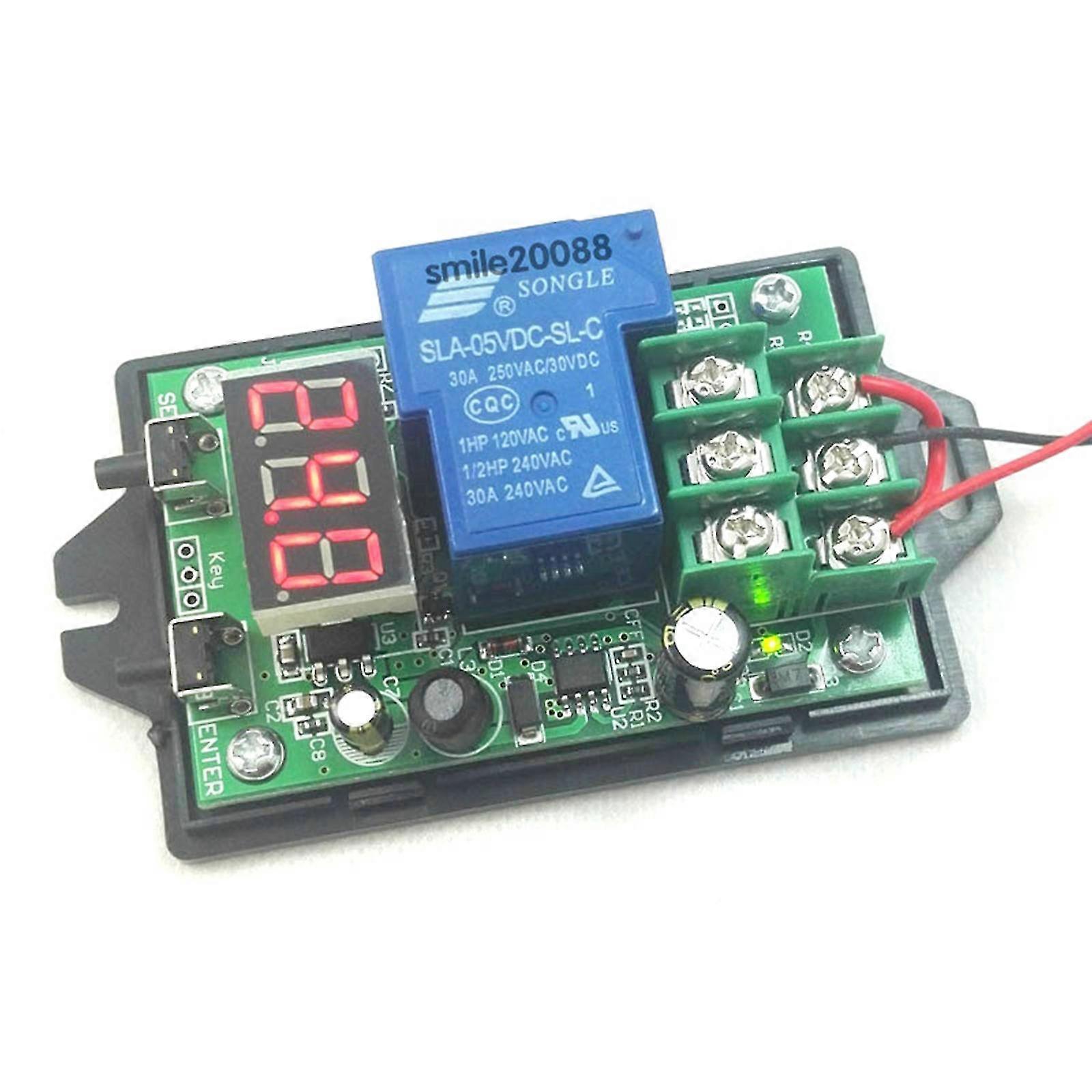 Dc 6-80v Voltage Monitoring Relay Time Delay Relay Charging Discharge ...