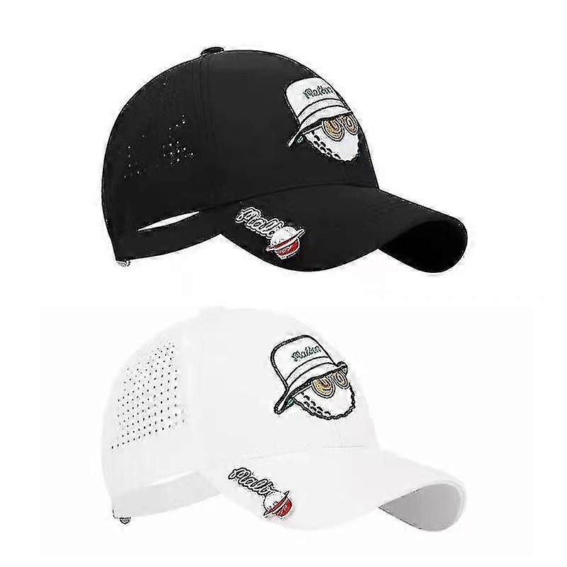 2023 Malbon Golf Cap With Mark Sport Ventilation Golf Hats For Men And ...