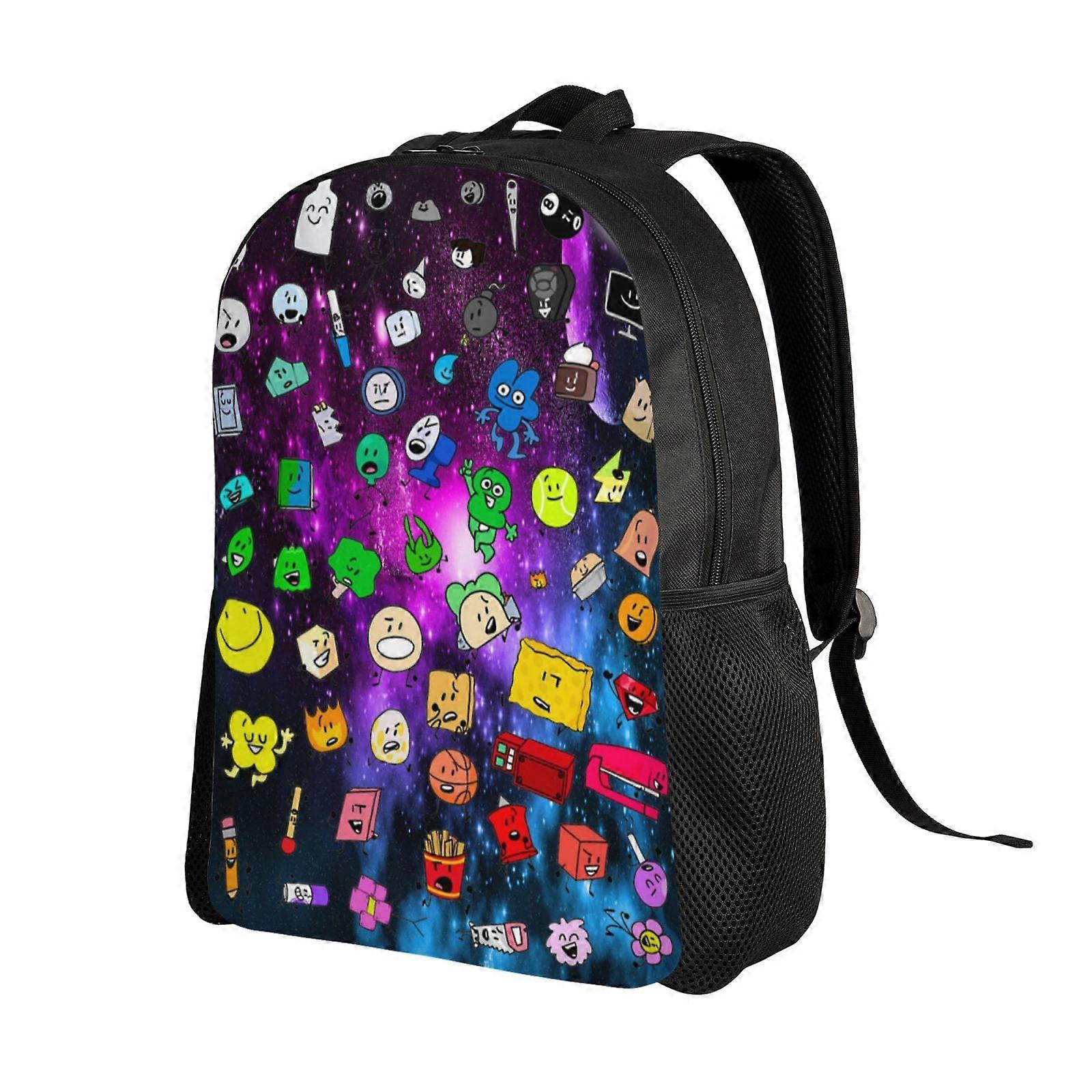 Game Bfdi Battle For Dream Island School Backpack For Teen Girls Middle ...