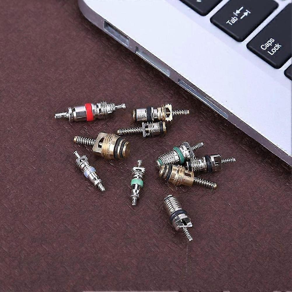 100pcs/box R134a Car A/c Core Valves Automotive Air Conditioning Kit ...