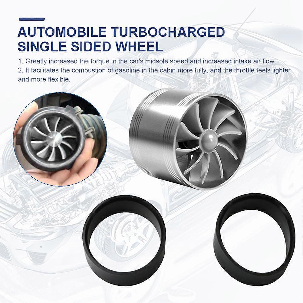 Car Turbine Supercharger F1-Z Turbo Charger Single Double Air Filter ...