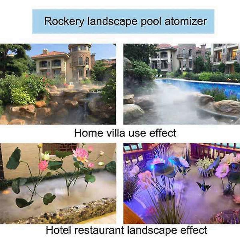 12 Heads Mist Maker Ultrasonic Mist Fogger Air Humidifier Water ...