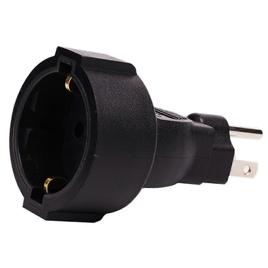US 3pin to European Standard 3-pin 110v-250V Power Supply Adapter Male ...