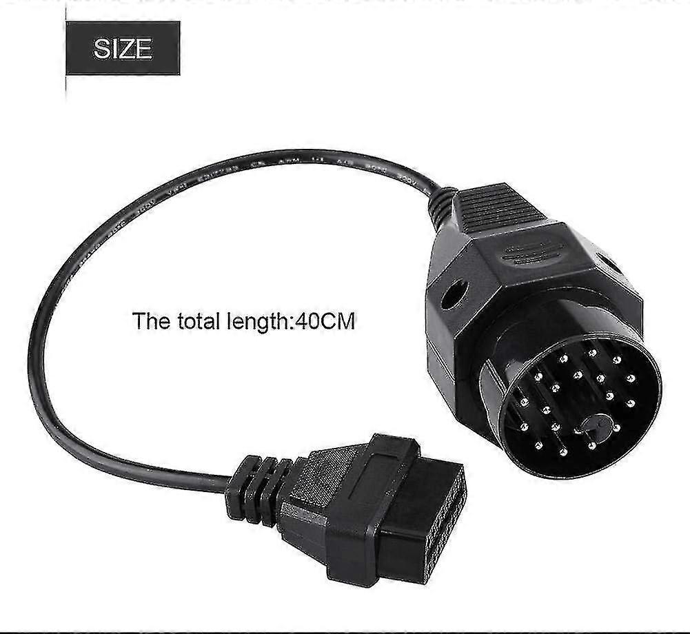 20 Pin To Obdii 16 Pin Adapter Connector Cable, Auto Car Diagnostic ...