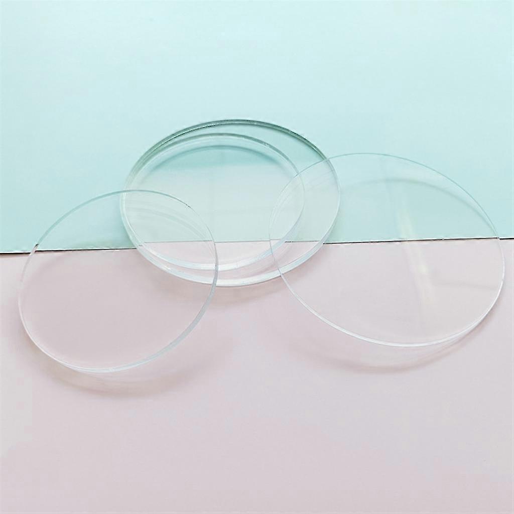 Round Acrylic Backdrop Plexiglass Sheet Round Cake Disc Clear Acrylic ...