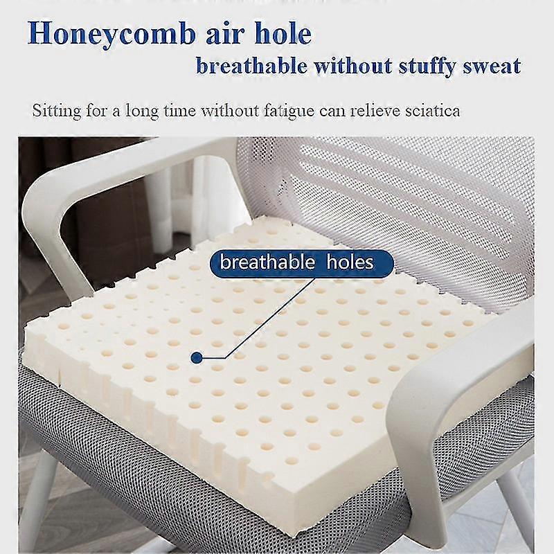 Stol Mjuk kudde Naturlatex Ortopedisk kudde Coccyx Kontorsstol Kudde ...