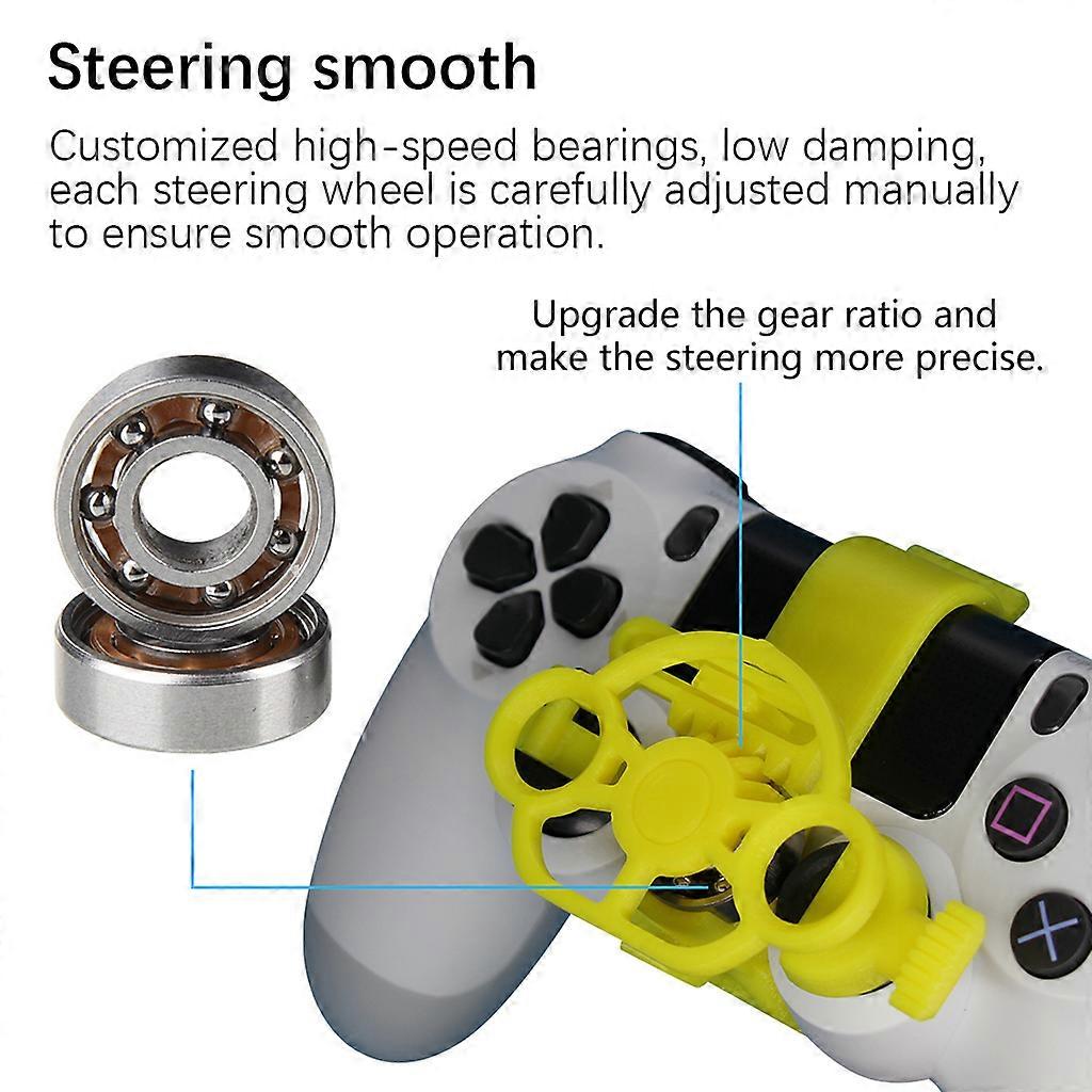 For Controller Racing Game Steering Wheel Controller Racing Gaming Accs ...