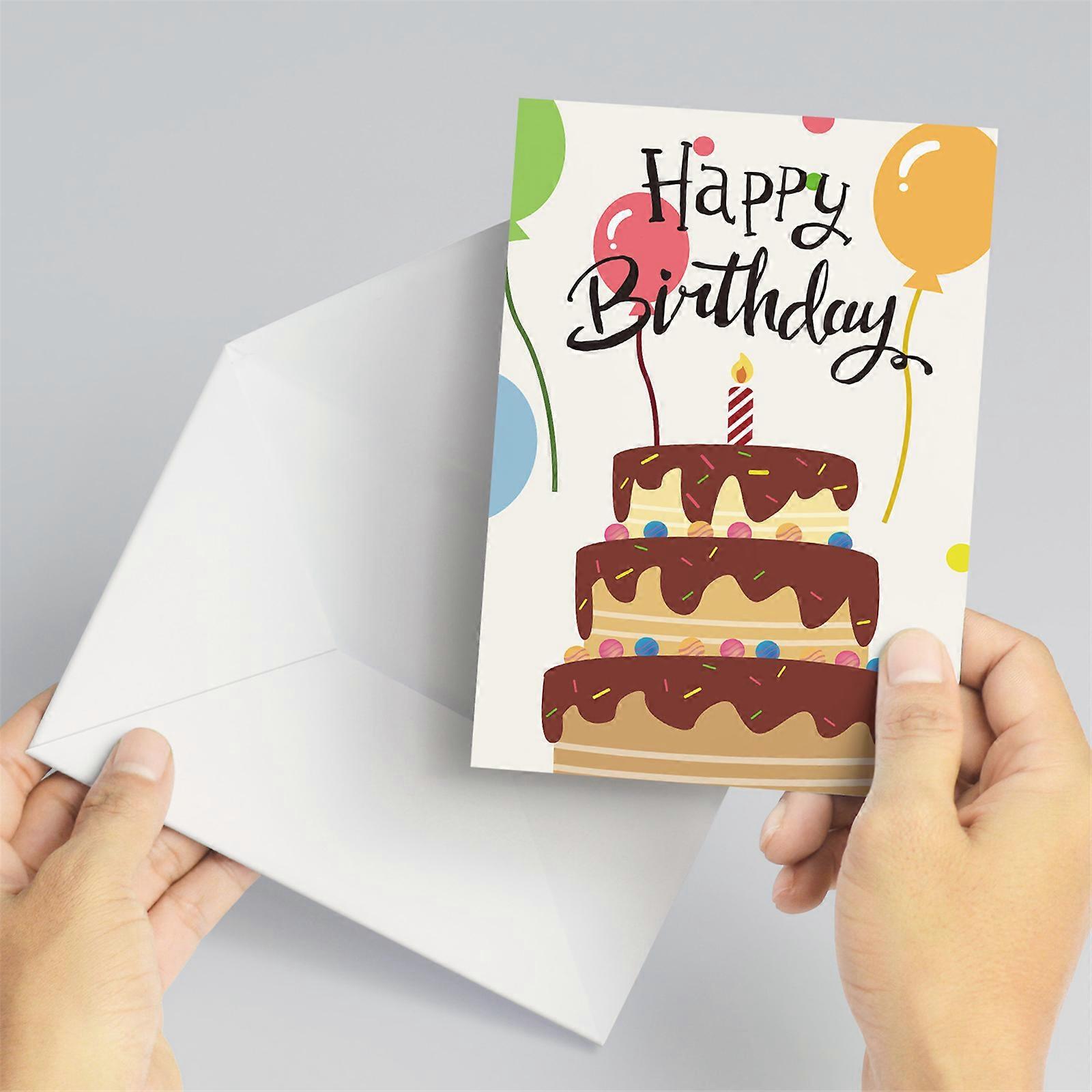 24 Pcs 3D Birthday Card with Envelope Greeting Card Birthday Gift for ...