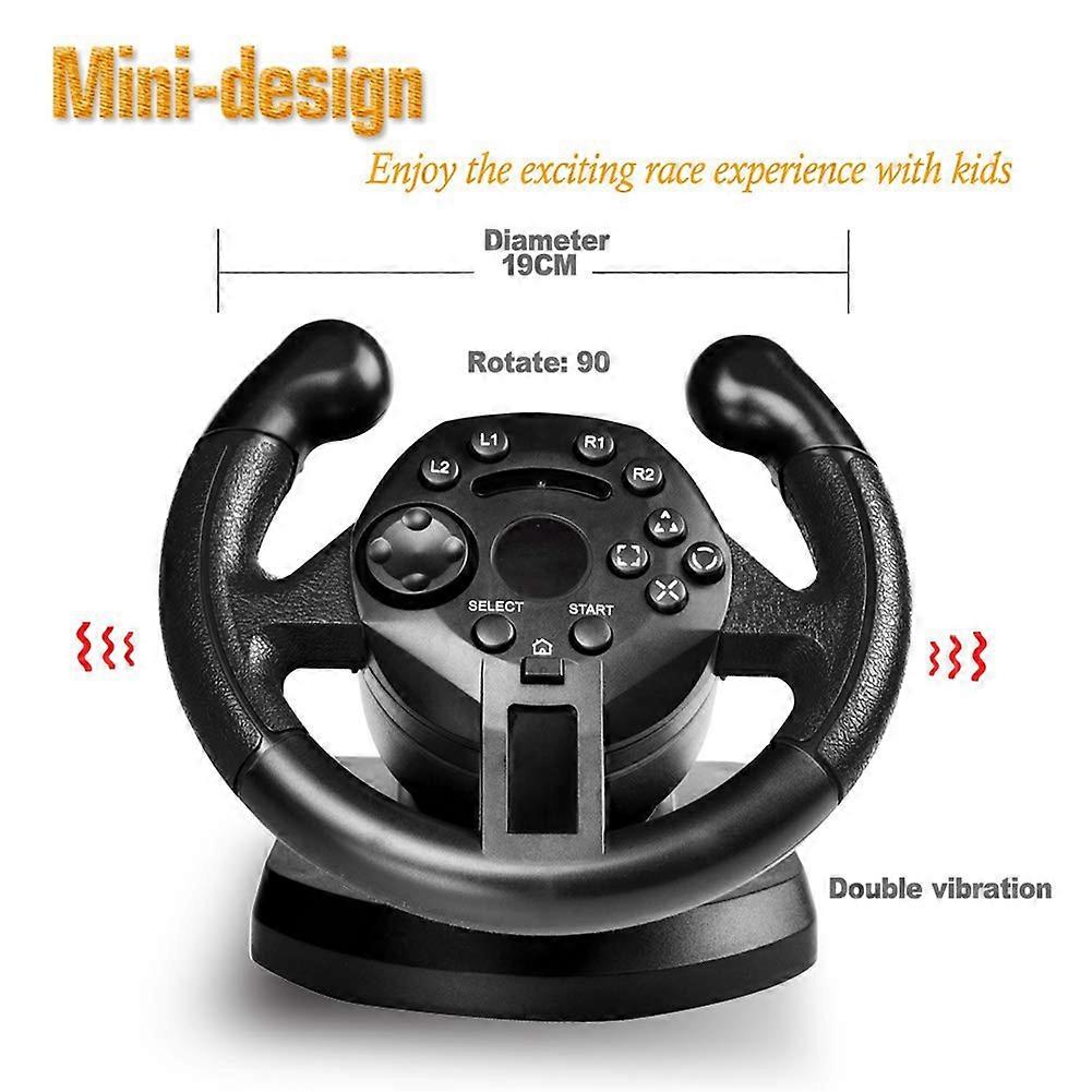 Game Racing Steering Wheel for Ps3/Pc Steering Wheel Vibration ...
