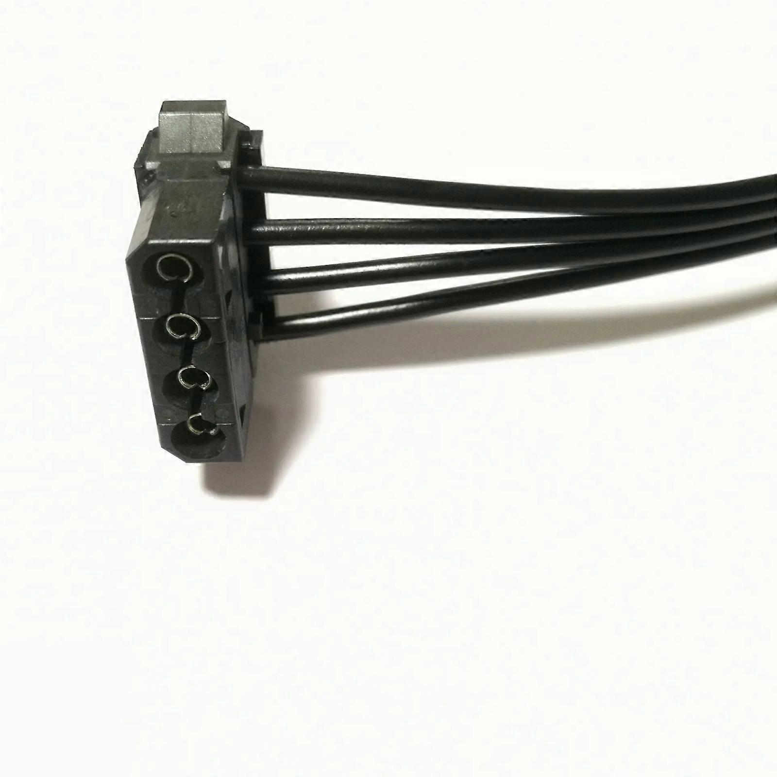 IDE 6Pin to 4 Port 4Pin Mainboard Power Cable Connector Adapter Power ...